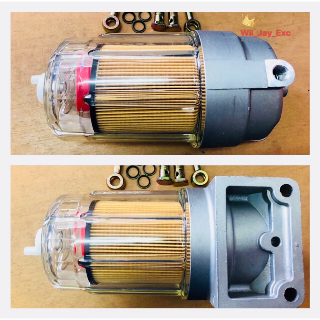 DIESEL WATER SEPARATOR WITH FILTER EXCAVATOR EX ZX SK200-8 4679980 ...