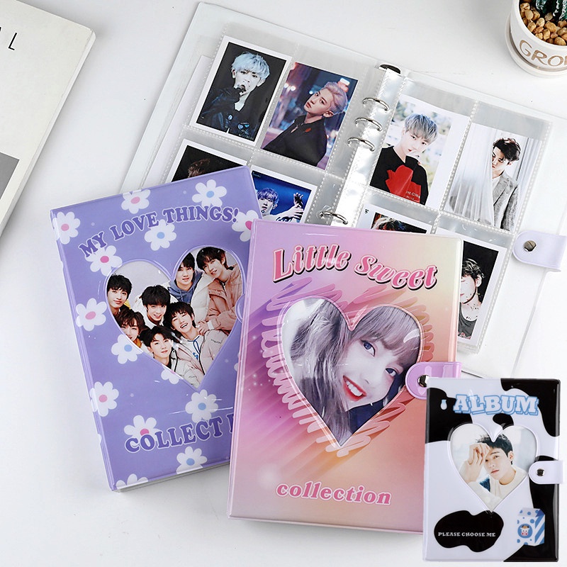A5 Binder Photocard Album Card Holder Korean INS KPOP Photo Album ...