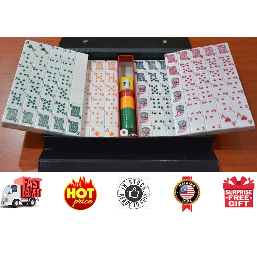 RUMMY /CINAMI / LAMI MAHJONG SET | Shopee Malaysia
