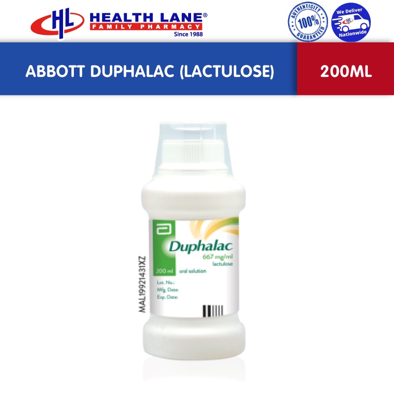 Abbott Duphalac Syrup Lactulose (200ml) | Shopee Malaysia