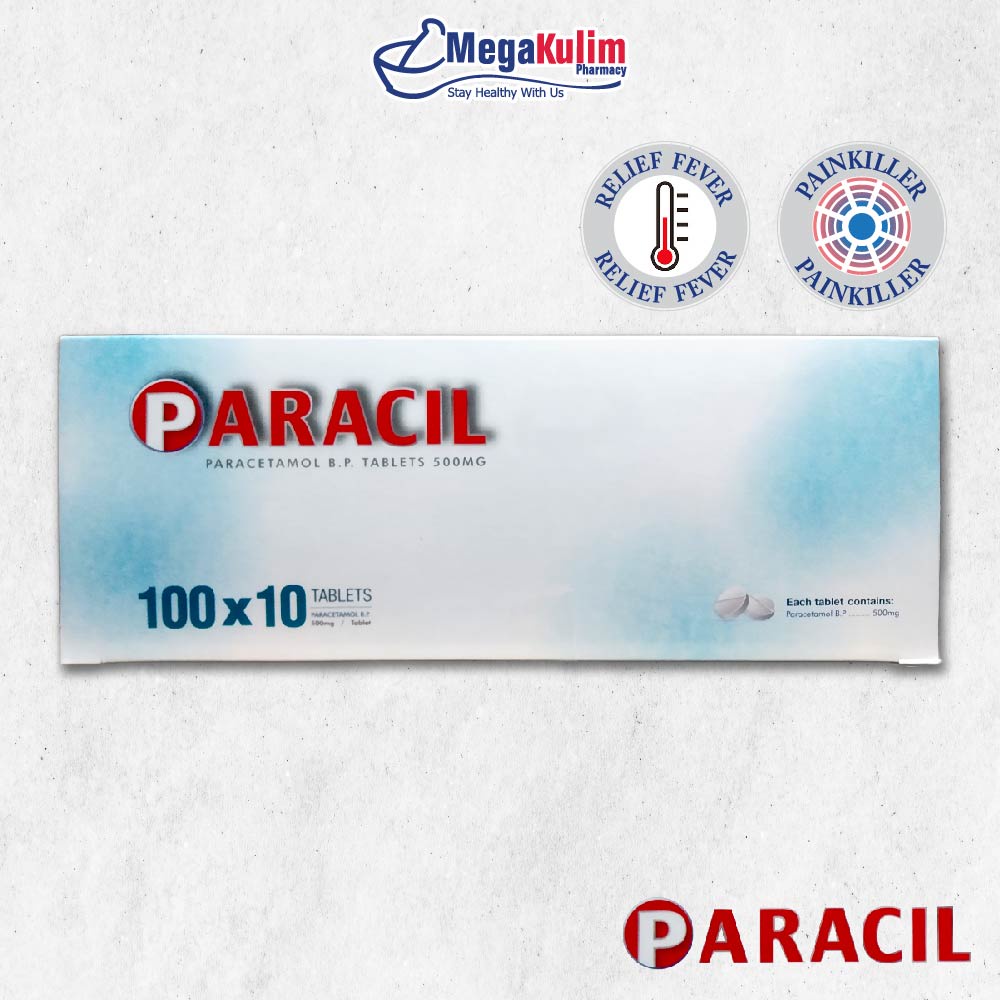 Paracil Paracetamol 500mg 10 Tab | Shopee Malaysia