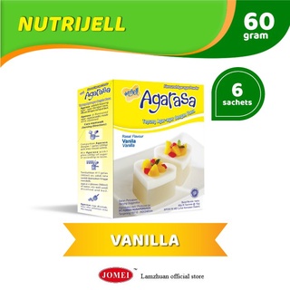 Nutrijell Agarasa Box (Vanilla/ Strawberry/ Chocolate/ Melon) | Shopee ...