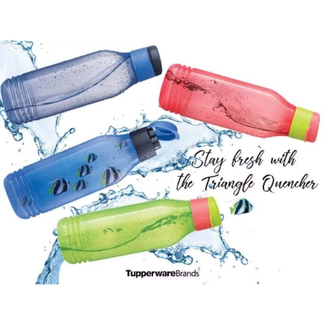 {ReadyStock} Tupperware Triangle Quencher set 750ml | Shopee Malaysia