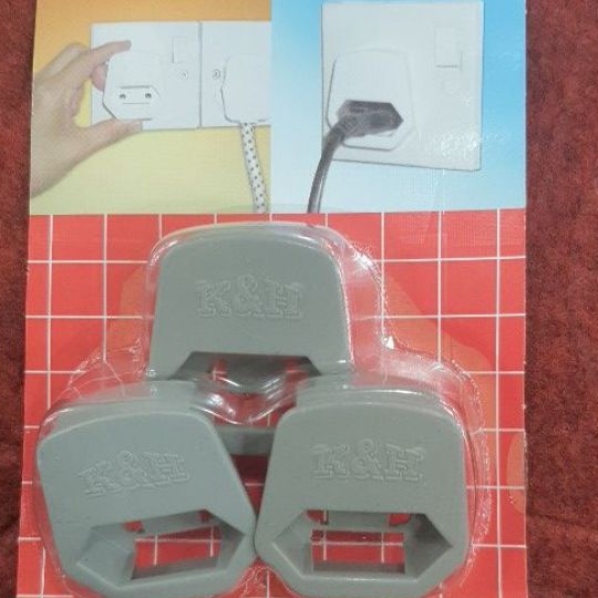 Ready Stock!! Socket Outlet Covers Baby proofing Safe Secure Electric ...