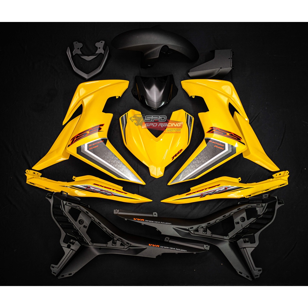 Cover Set for Y16 ( Special Edition Yellow ) 100% ORIGINAL YAMAHA ...