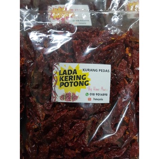 (Ready Stock) Cili/Lada Kering Kurang Pedas Siap Potong Hani Manis ...