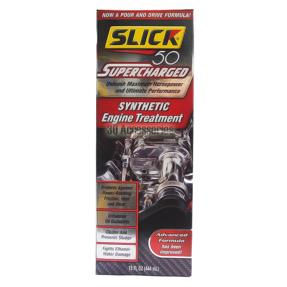SLICK 50 Supercharged Synthetic Engine Treatment (444ml) | Shopee Malaysia