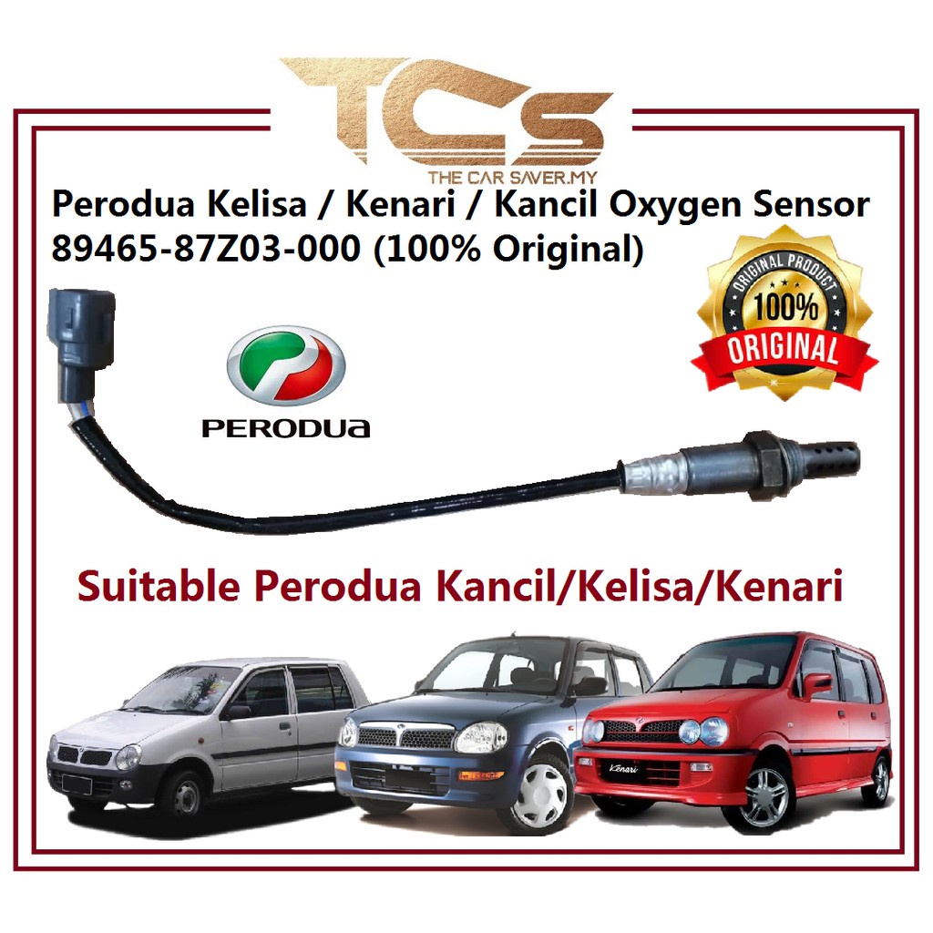 Perodua Kelisa / Kenari / Kancil Oxygen Sensor 89465-87Z03-000 (100% ...