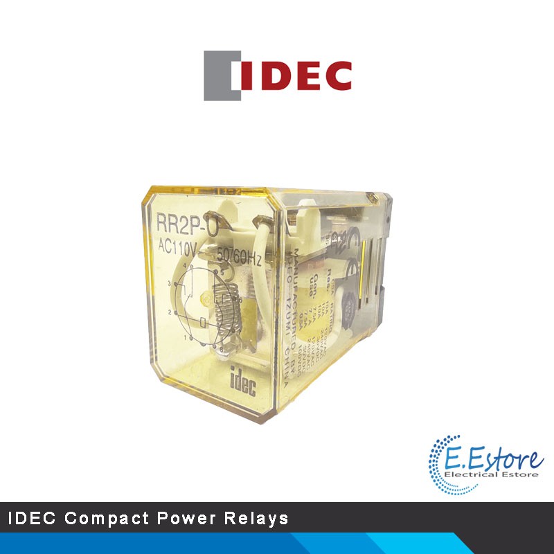 IDEC RR2P Series Compact Power Relays, RR2P-U - Standard / RR2P-UL ...