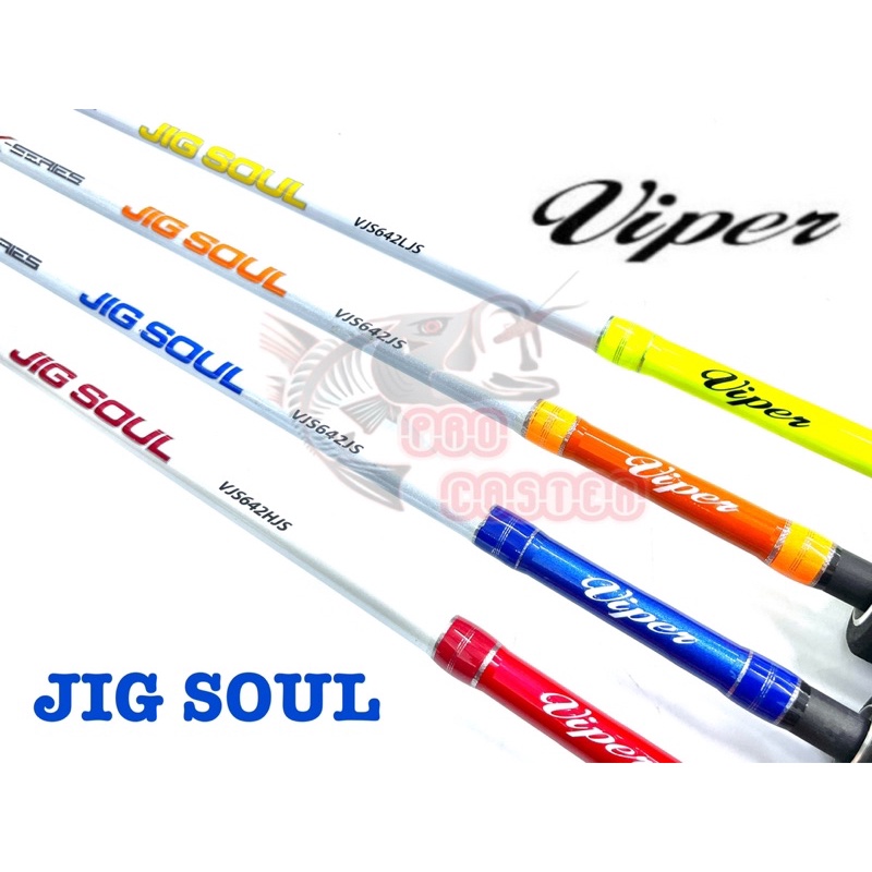 VIPER JIG SOUL BUTT JOIN spinning fishing rod jigging rod | Shopee Malaysia