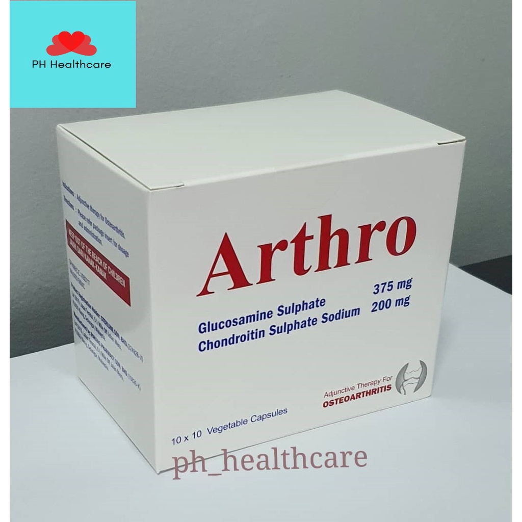 Arthro Capsule Glucosamine + Chondrotin (EXP: 6/2023) | Shopee Malaysia