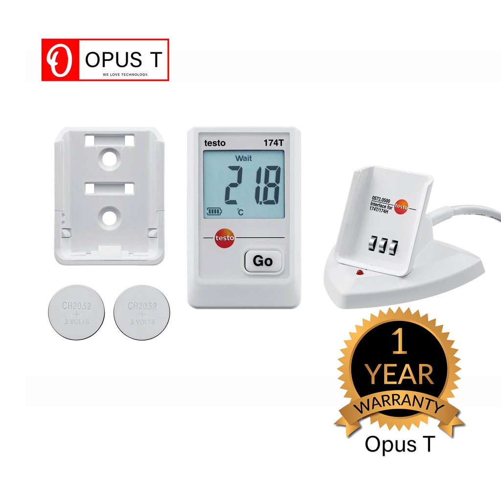 testo 174 T set - Mini data logger for temperature in a set | Shopee ...