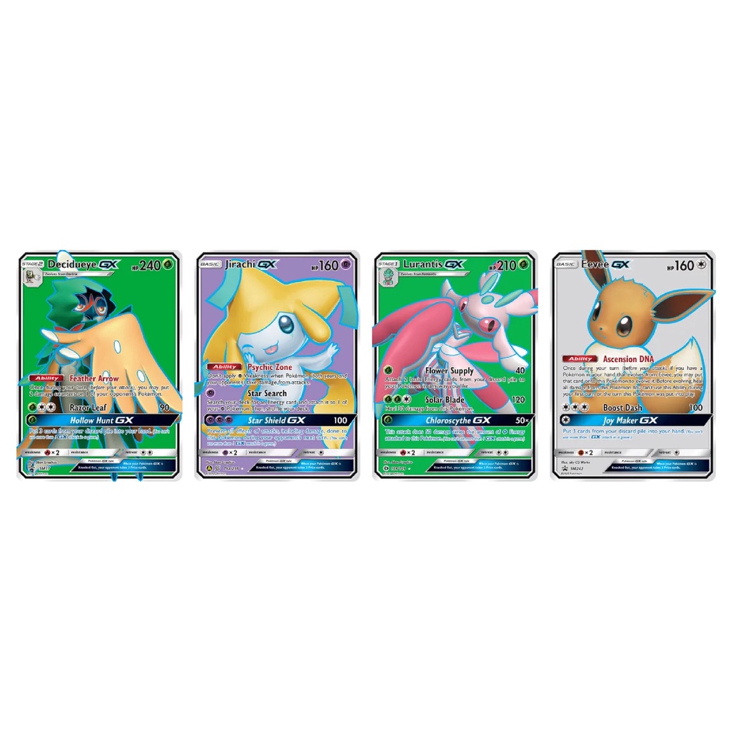 Assorted GX Pokemon Cards / Full Art / English (Pokemon TCG) | Shopee ...