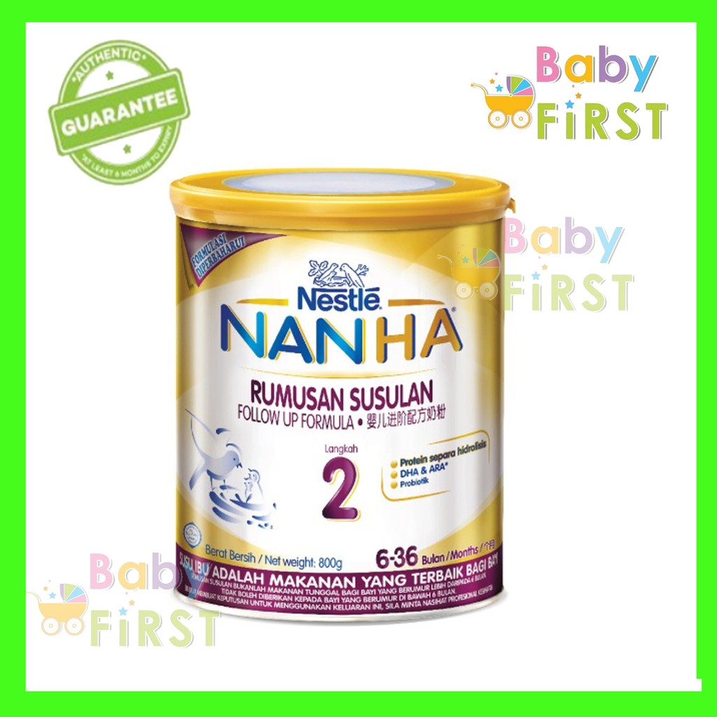 [AUTHENTIC] Nestle Nan HA Stage 2 Hypoallergenic (800g) | Shopee Malaysia
