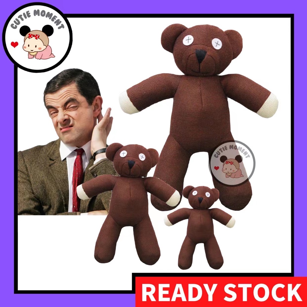 35cm Big Size Mr Bean Teddy Bear Animal Wool Doll Toy Brown