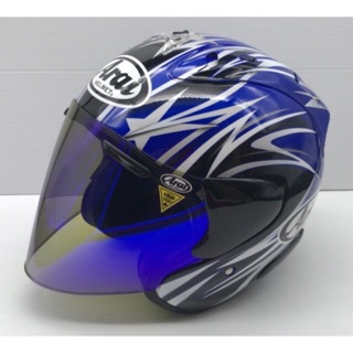 ARAI STELLA HELMET +VISOR DAYNIGHT GOLD/BLUE | Shopee Malaysia