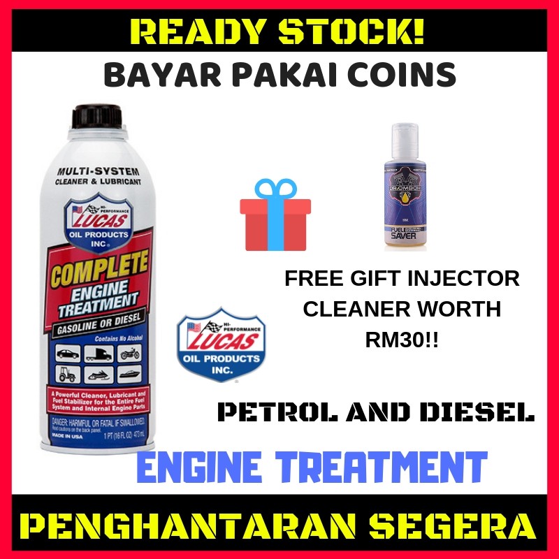 Lucas Complete Engine Treatment (16oz/473ml) | Shopee Malaysia