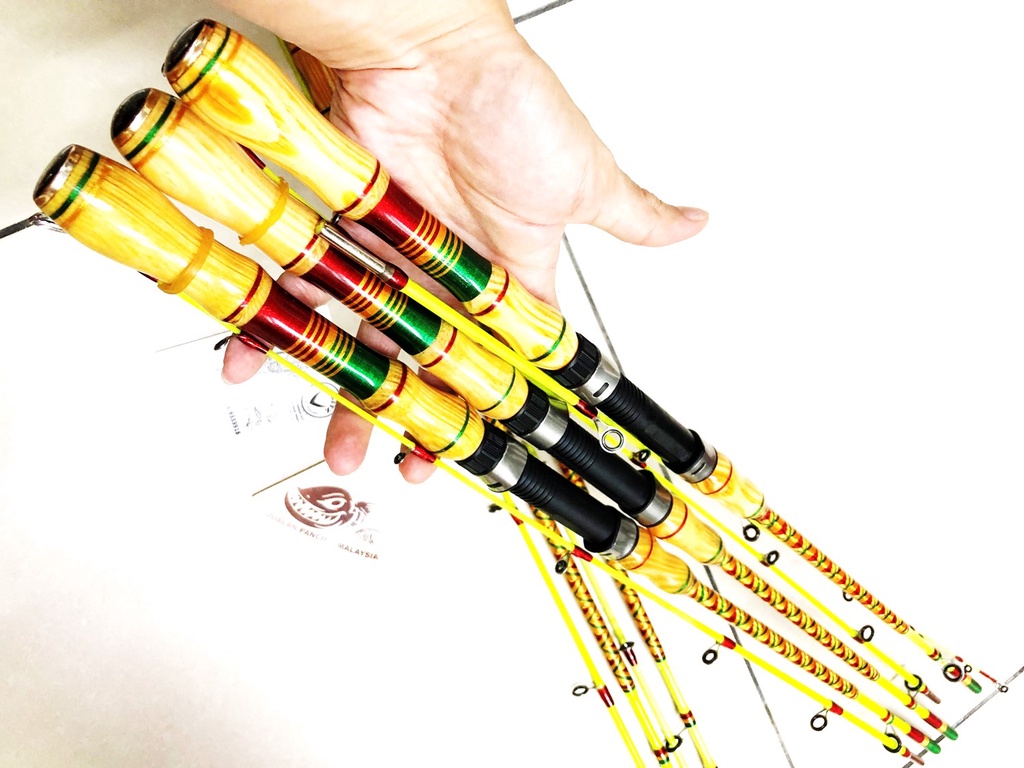 SKYGITZ MALAYSIA JORAN UDANG HANDMADE CUSTOM KAYU JATI NIBUNG SUPER ...