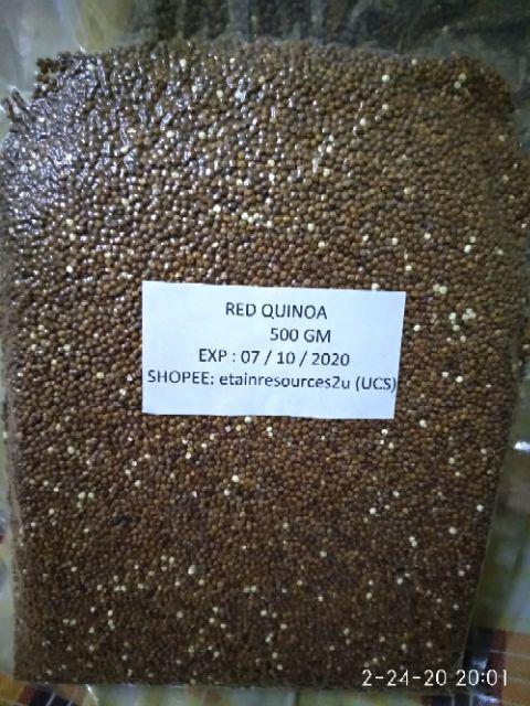 Organic Red Quinoa Premium Imported Grade ( 100GM 250GM 500GM 1KG ...
