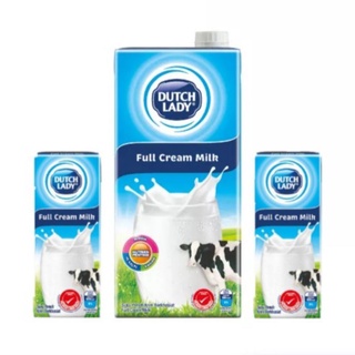 Dutch Lady UHT Milk Full Cream 200ml / 1L | Shopee Malaysia