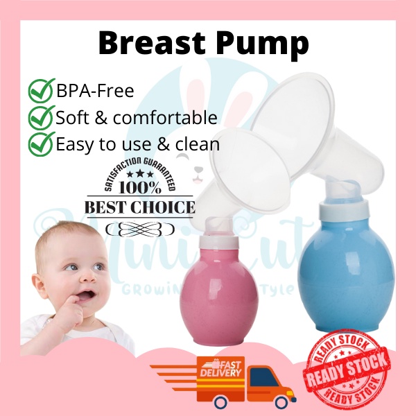 Manual Breastmilk Pump Silicone Milk Collector Pam Susu Ibu Pam Susu ...