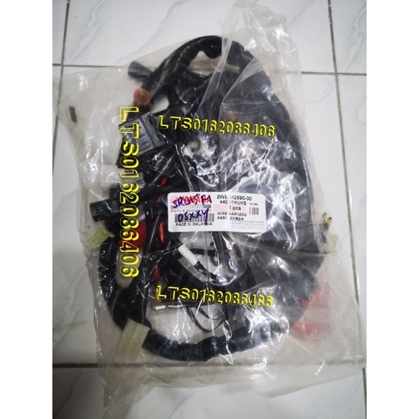 SRL115 F1 INJECTOR Wiring ORIGINAL YAMAHA Wayar Elektrik STD 2WB – Seng ...