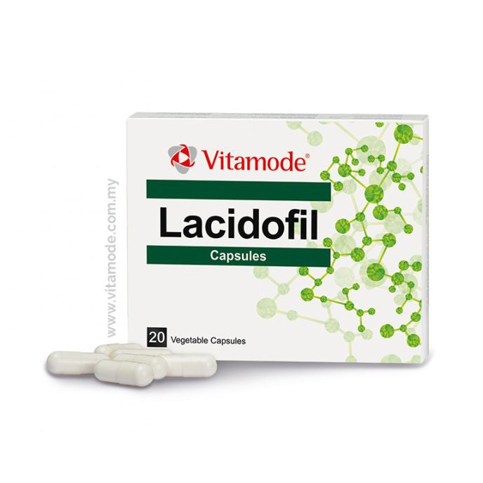 Lacidofil Capsules restore intestinal microbiota | Shopee Malaysia