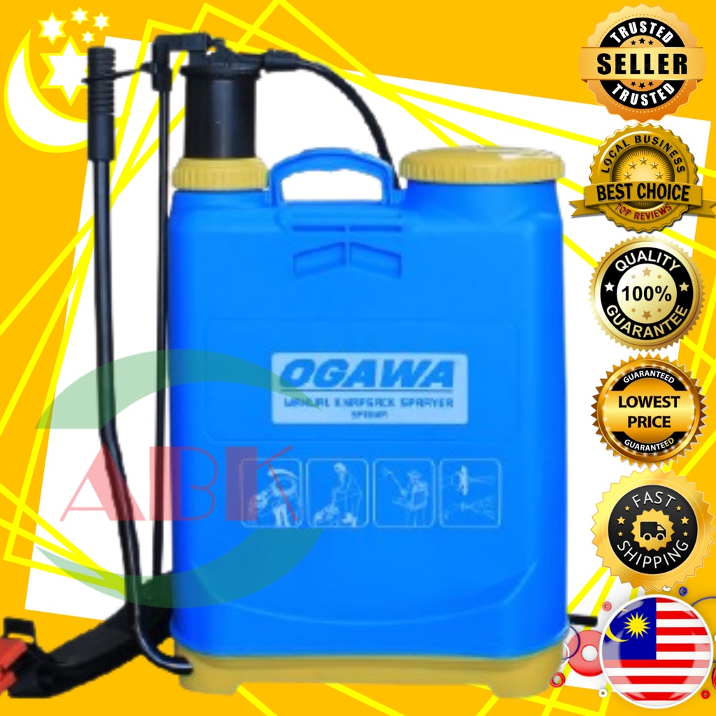 OGAWA 16L MANUAL SPRAYER - PAM RACUN TANGAN HAND PUMP KNAPSACK SPRAYER ...
