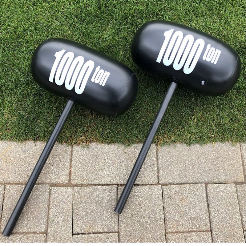 SayHi Large 1000 ton hammer inflatable toys 1000 ton hammer large 1000 ...