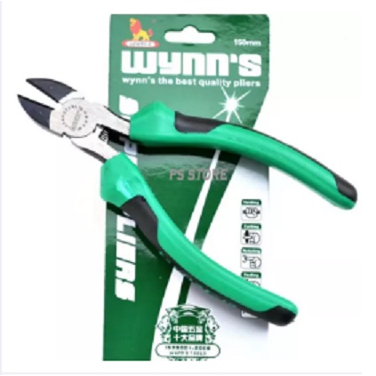 Wynns Diagonal Cutting Pliers Side Cutter 200mm (G-608D) | Shopee Malaysia