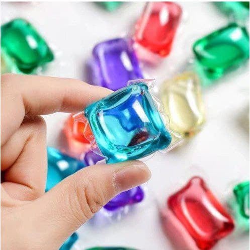 Viral Sabun Candy Laundry Detergent Gel Beads Condensation Ball Cloth ...
