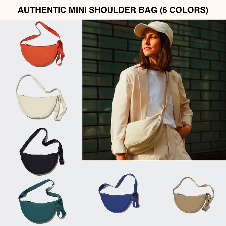 *LAST RESTOCK* [UNIQLO] Dumpling Round Mini Shoulder Bag (7 colors) | Shopee Malaysia