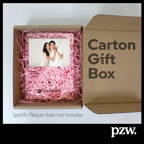 Gift Box | Spotify Giftbox | Packaging Box | Shredded Paper | Shopee ...