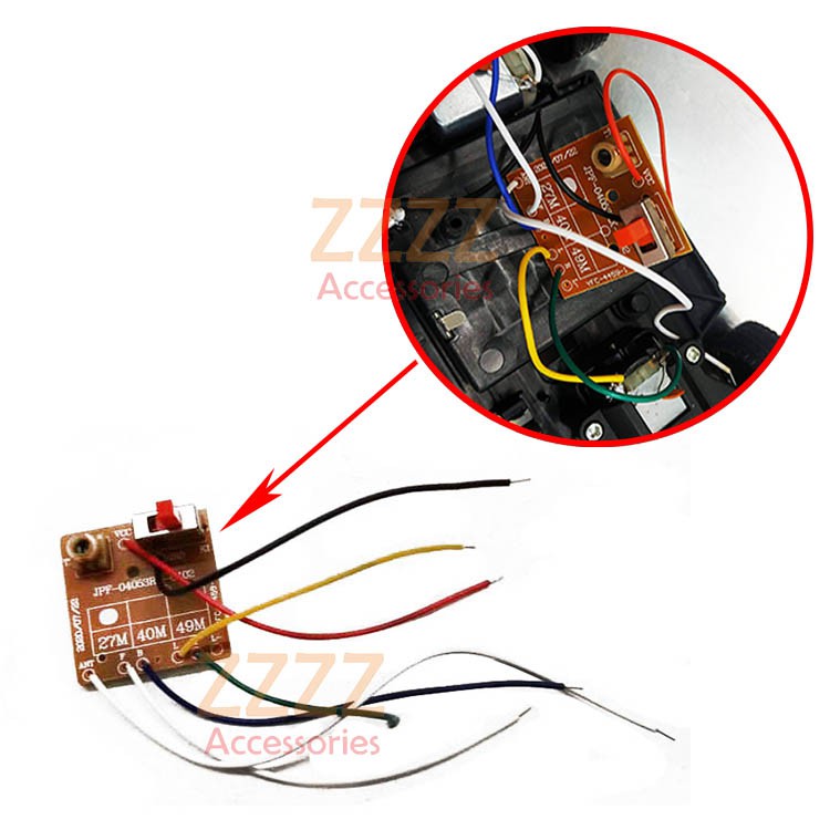 KIDS REMOTE CONTROL CAR CHIP BOARD/CIRCUIT BOARD FOR 4 WHEELS FUNCTION ...