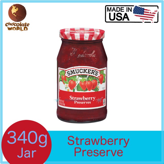 Smucker's Strawberry Jam Preserves 340g Jar (Made In USA) | Shopee Malaysia