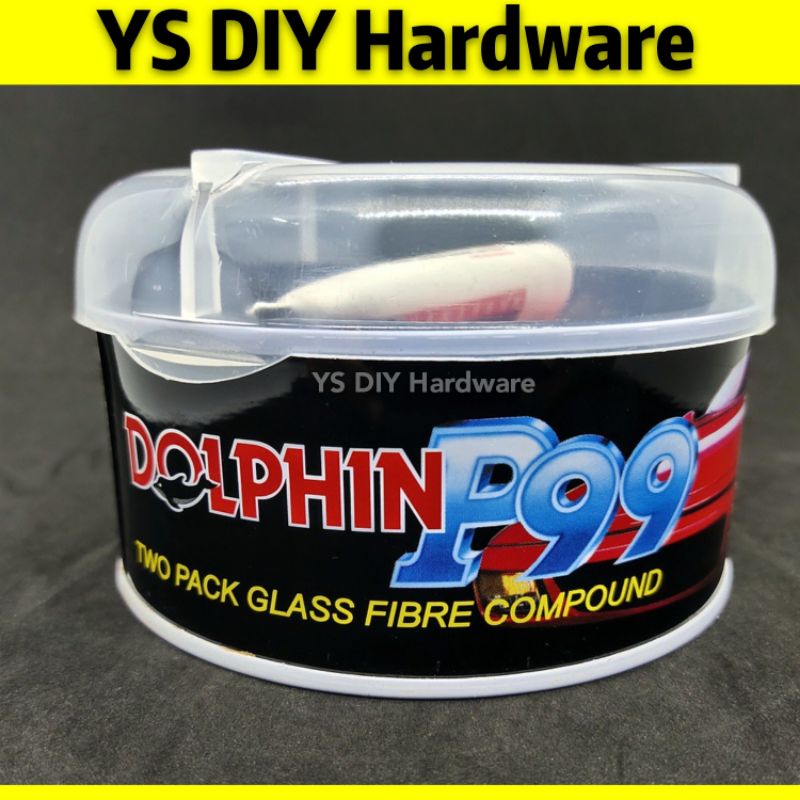 Dolphin P99 Fibre Compound/Two Pack Glass Fibre Compound/Simen kereta ...