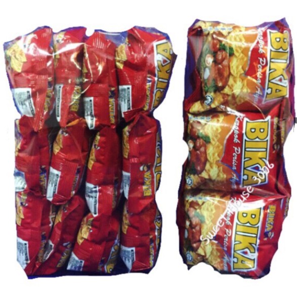 30 Packs Bika Chicken Flavoured Snack 15g Each (LOCAL READY STOCKS ...