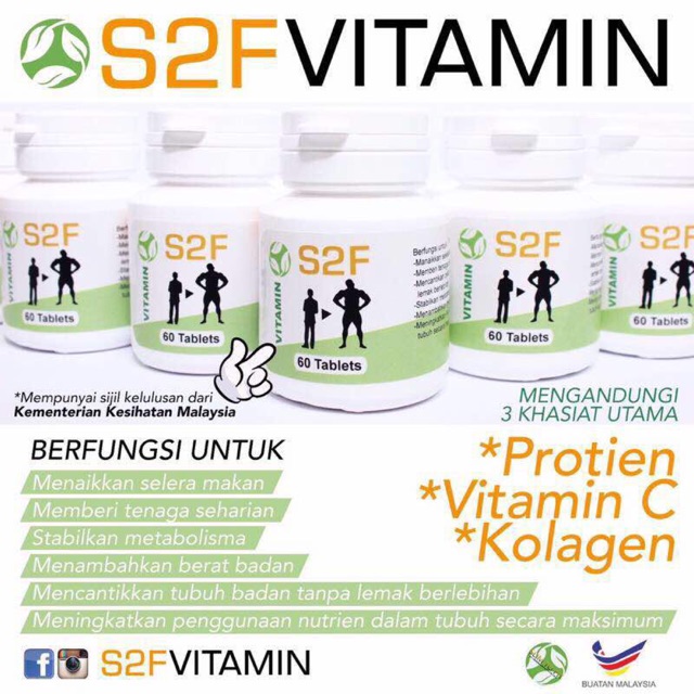 S2F VITAMIN ( Slimming to Fit ) | Shopee Malaysia