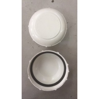 4" (110MM) UPVC FITTING FLOOR GULLY CAP WITH RUBBER RING / TRAP COVER ...