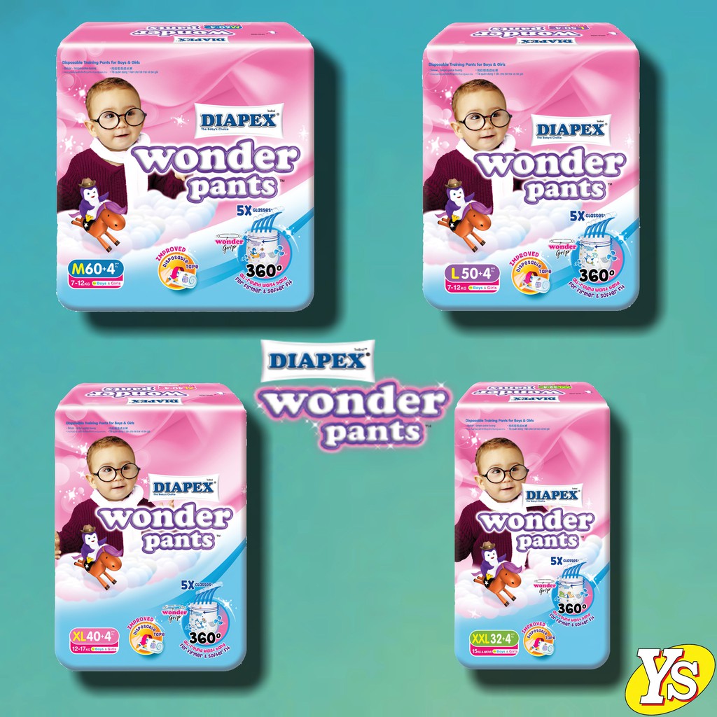 DIAPEX Wonder Pants - M/L/XL/XXL | Shopee Malaysia