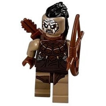 Lego Lord of the Rings/ The Hobbit LOR102 Hunter Orc Minifigure With ...