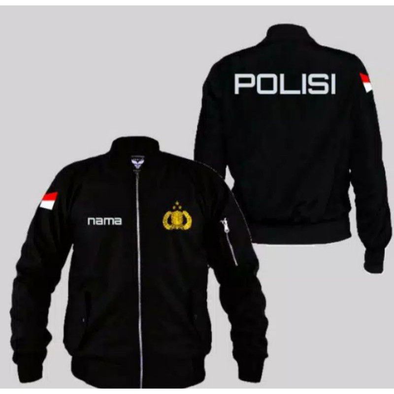 Original Police BOMBER Jacket | Shopee Malaysia