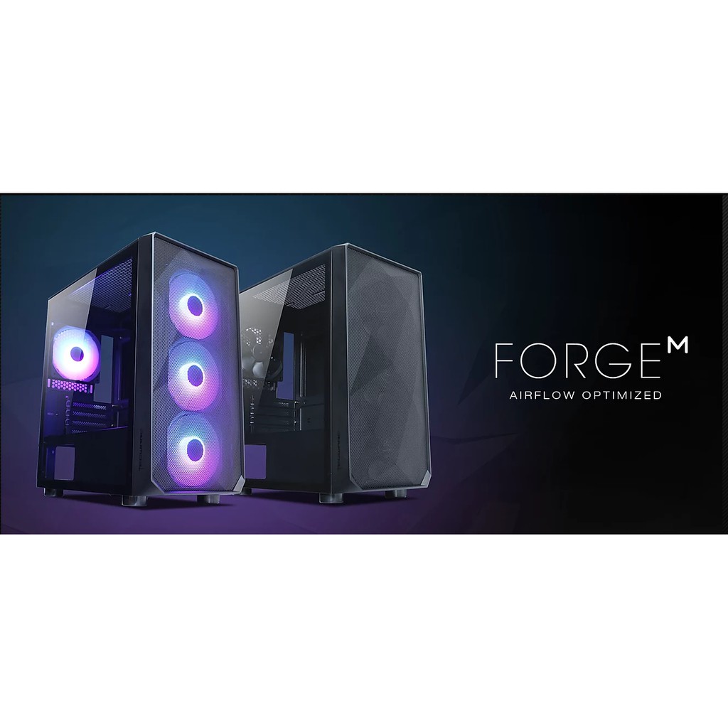 💥July Promo! Tecware Forge M Omni ARGB MATX Casing Black/White | Shopee ...