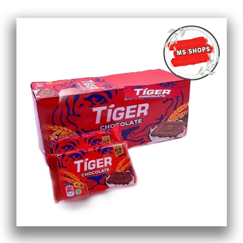 BISKUT TIGER CHOCLATE 12 Packs | Shopee Malaysia