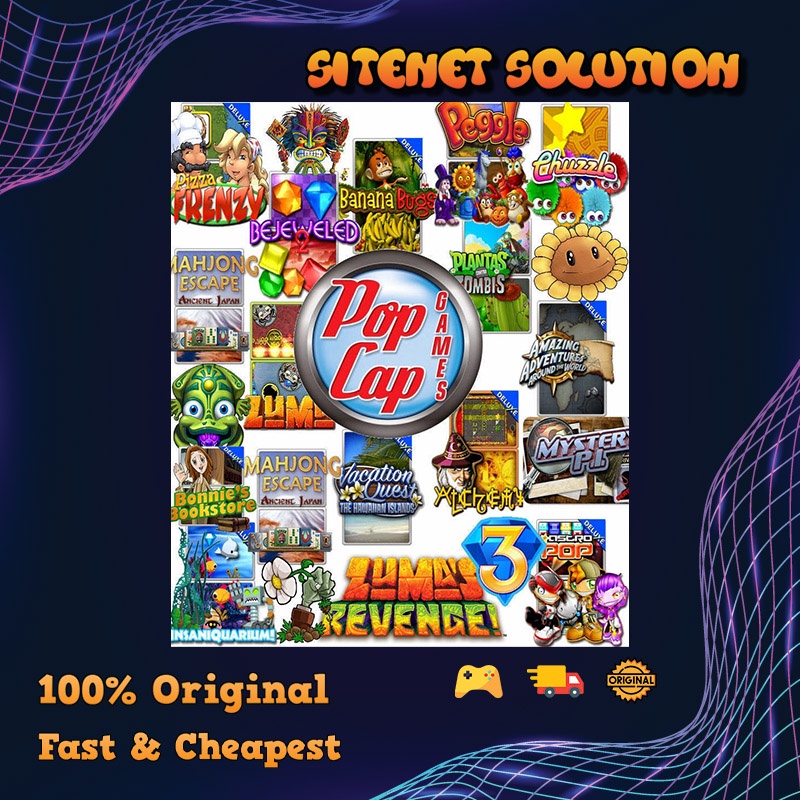 PopCap Games Collection [PC Digital Download][Offline] | Shopee Malaysia