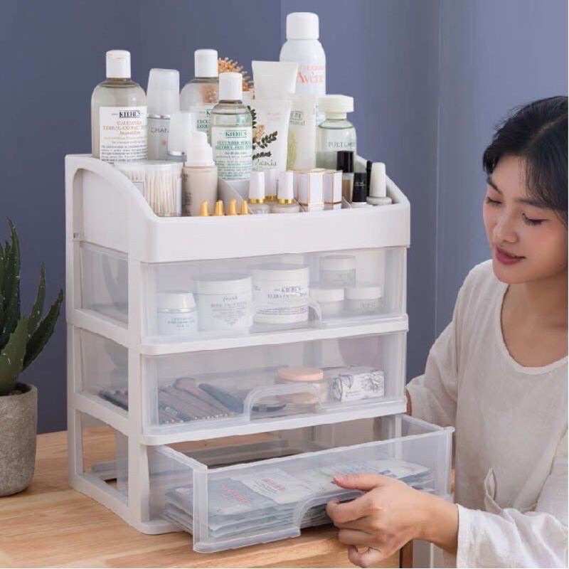 Bekas Mekap Tempat Simpan Letak Mekap Rak Barang Alat Makeup Mekap ...