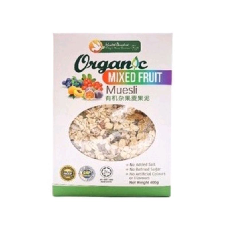Organic Mixed Fruit Muesli 400g | Shopee Malaysia
