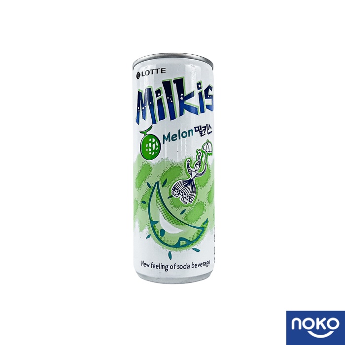 Lotte Milkis Soda Drink - Melon 250ML | Shopee Malaysia