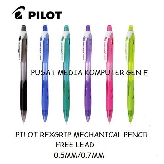 Pilot REXGRIP Mechanical Pencil Pastel Color VALUE PACK | Shopee Malaysia