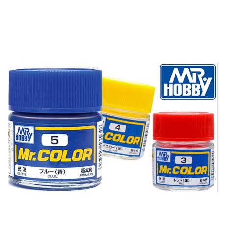 Mr. Hobby Mr.Color C1 - C20 10ml Color Paint Air Brush Gundam Miniature ...